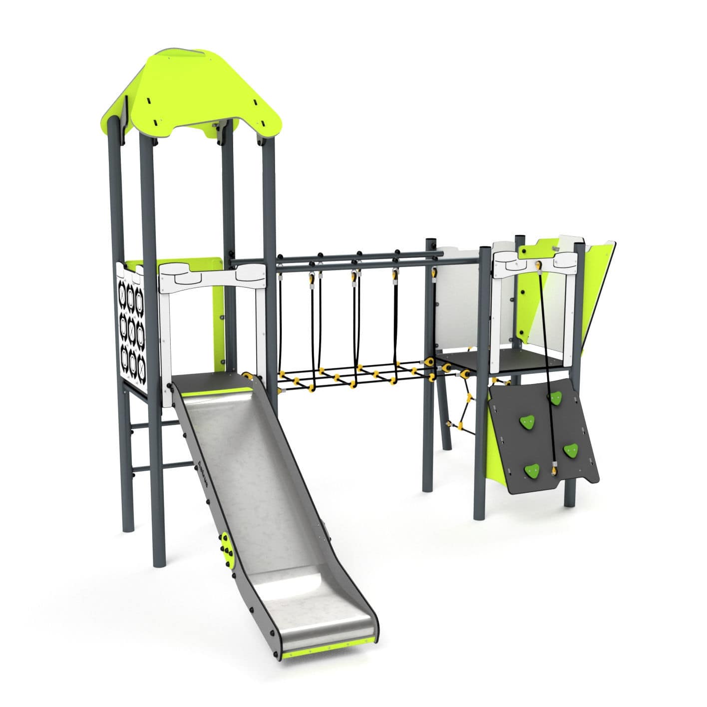 Metall-Spielplatzgerät - 11101 - Astrus Playgrounds - HDPE / modular