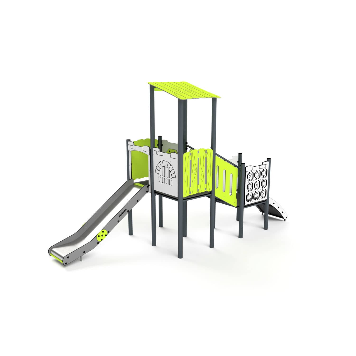 Metall-Spielplatzgerät - 11105 - Astrus Playgrounds - HDPE / modular