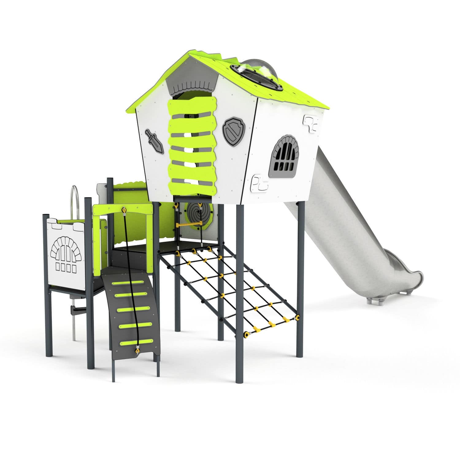Metall-Spielplatzgerät - 11087 - Astrus Playgrounds - HDPE / modular