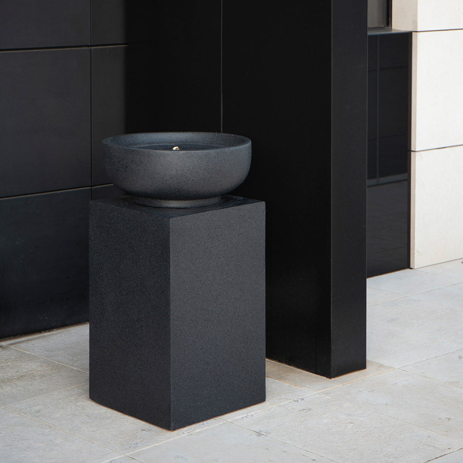 Garten-Springbrunnen - Herstera Garden S.L. - bodenstehend / Stein / modern