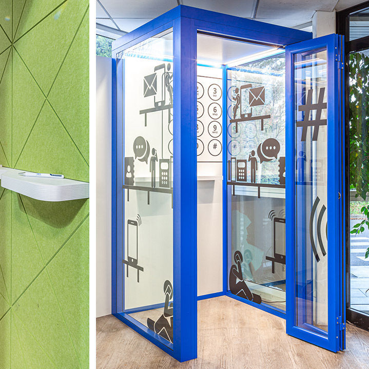 Telefonzelle für Büro - Phone Box - ABCD INTERNATIONAL - für Großräume ...