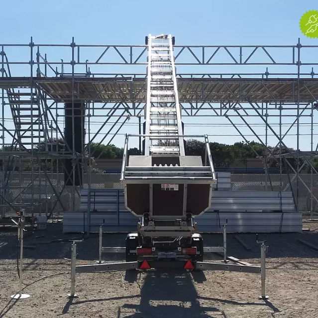 Lastenaufzug für Baustellen - Junior G - Böcker Maschinenwerke GmbH