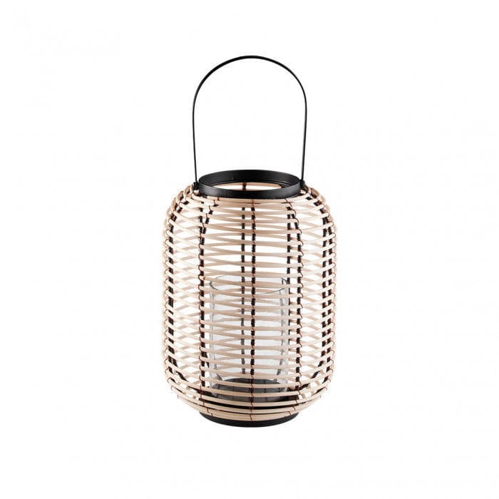 Moderne Laterne - Talitha - CFOC - Metall / Rattan / Glas
