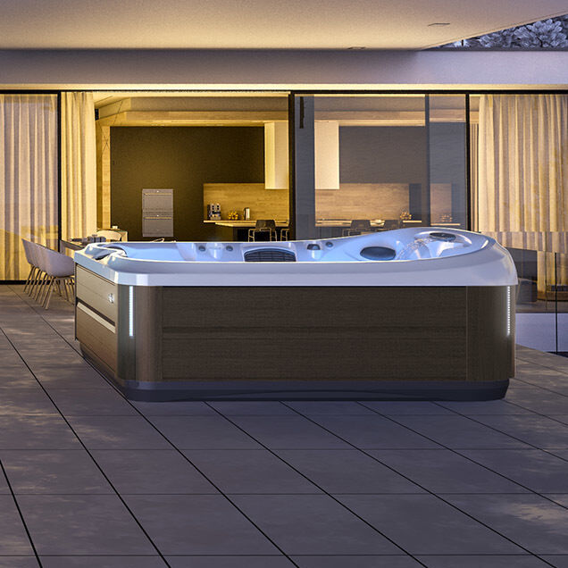 Whirlpool zum Aufstellen - J-495™ - JACUZZI - rechteckig / für ...