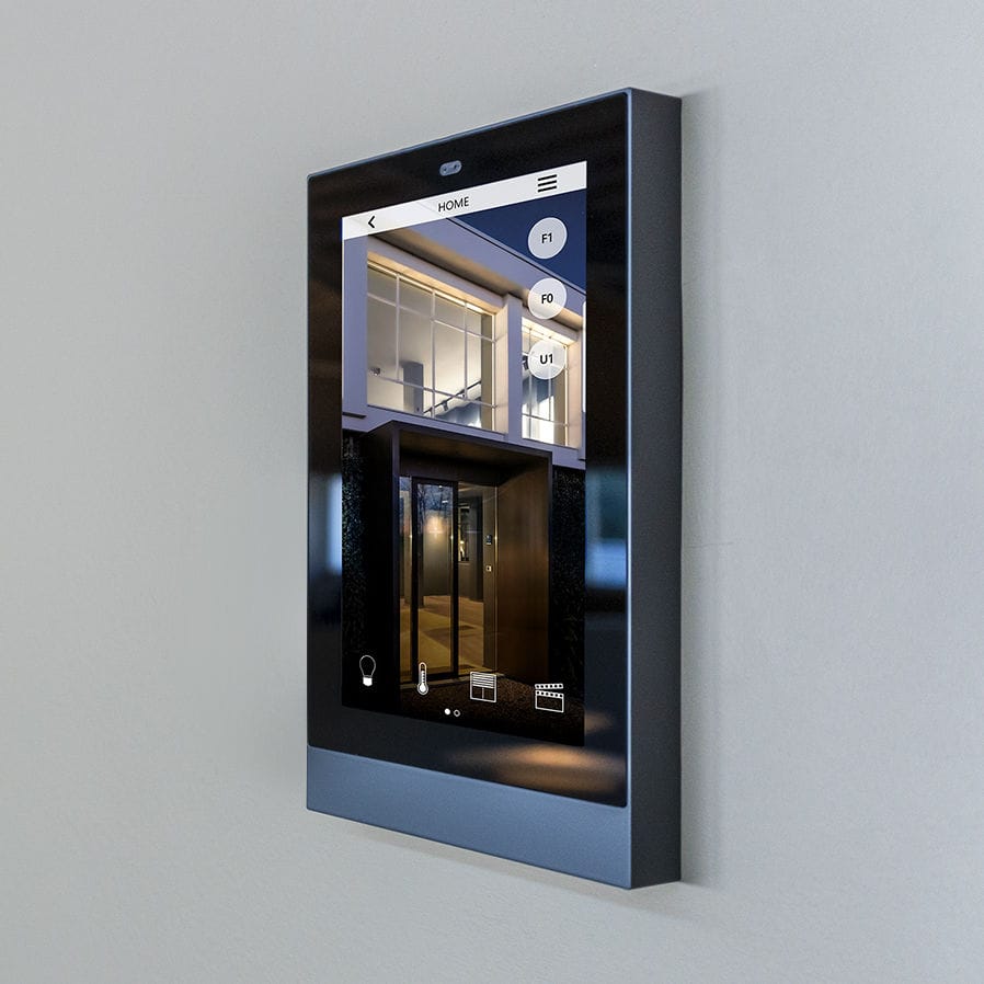 Touchscreen für Multimedia-system - Delégo Panel - ekinex® - Überwachung / Einbau / wandmontiert