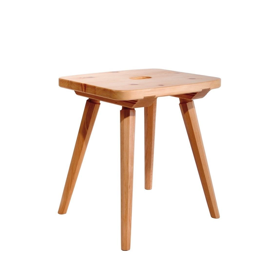 Klassischer Hocker - 4025 - Thöni Josef GmbH - Eiche / Buche / Ahornholz