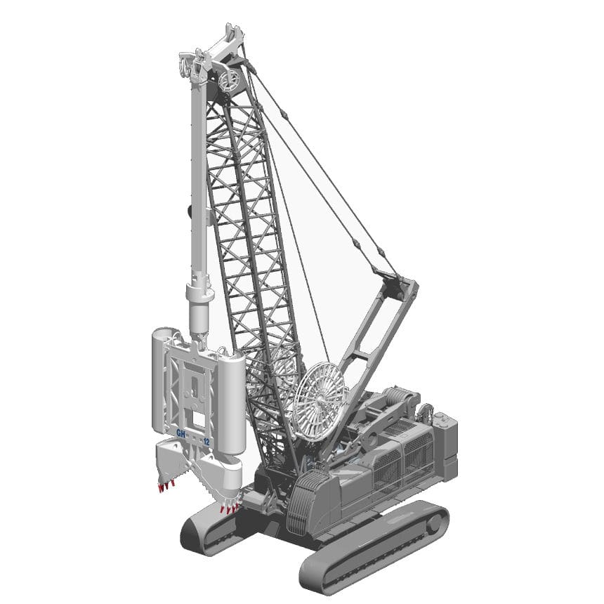 Hydraulischer Greifer - GH-12 - SOILMEC S.P.A. - mechanisch / für Bagger