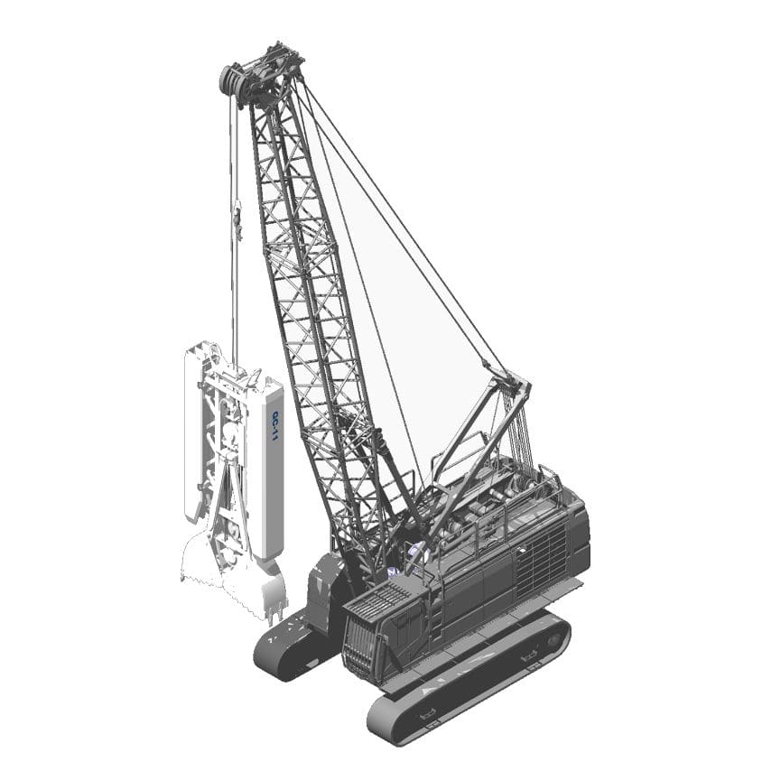 Mechanischer Greifer - GC-11 - SOILMEC S.P.A. - für Bagger