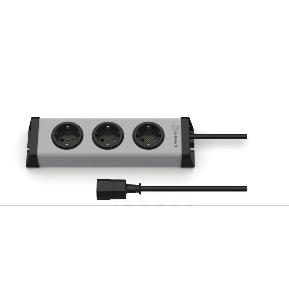 3-fach-Steckdose - 0200x00032308 - Bodo Ehmann GmbH - bodenstehend ...