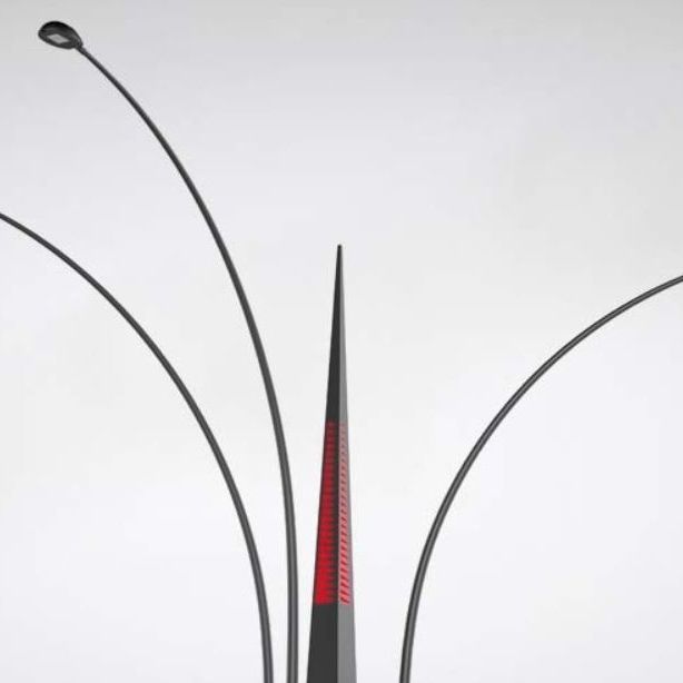 Stele zur Beschilderung - RONDÒ - Ghisamestieri - LED