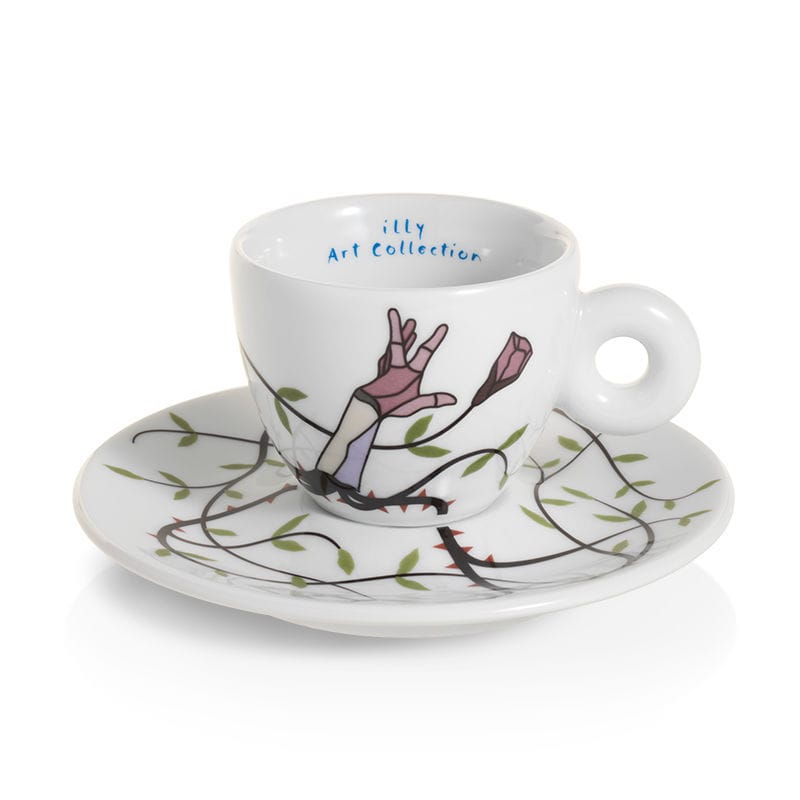 Porzellan-Kaffeetasse - 24162 - ILLY CAFFÈ France - für Büro / für ...