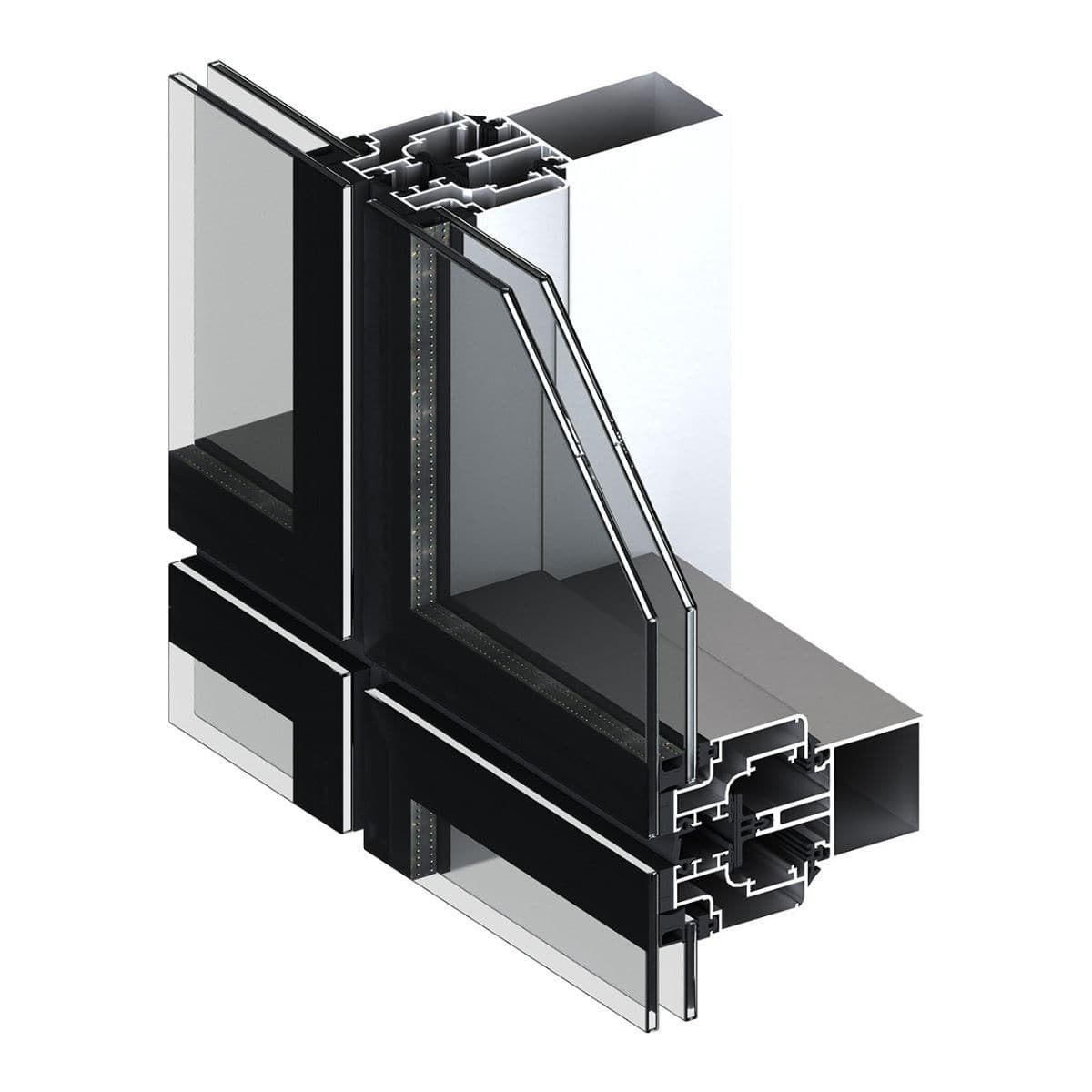 VEP-Vorhangfassade - CE 50 - INTERAL CUHADAROGLU METAL SANAYI - aus ...