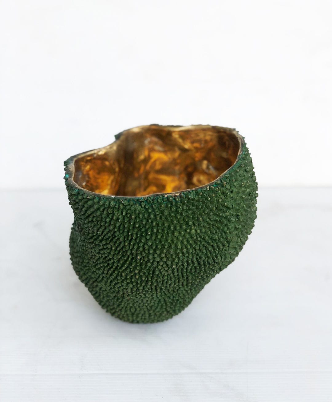 Vase / organisches Design - JACKFRUIT: M0091 - MASAYA - grün