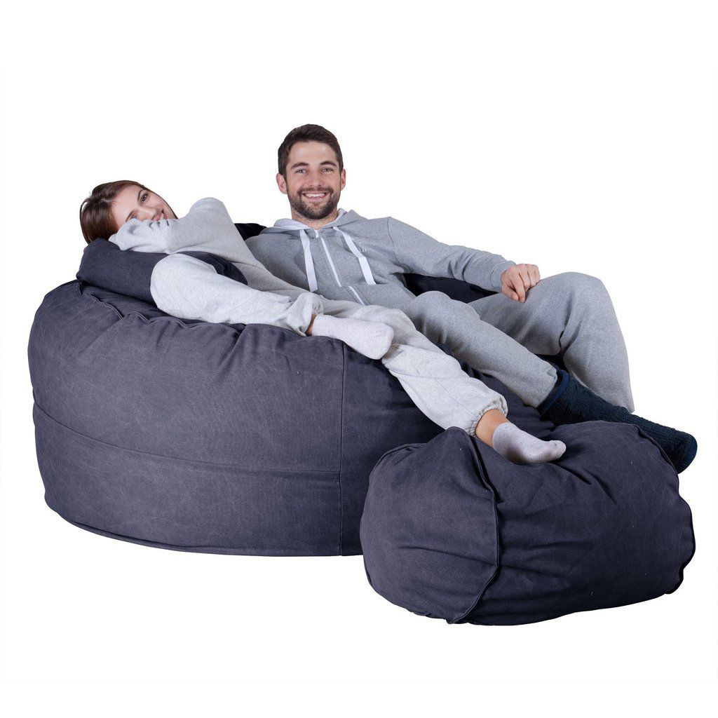 Moderner Sitzsack - LPC1000MFBBDENNAV - Big Bertha Original™ - Textil ...