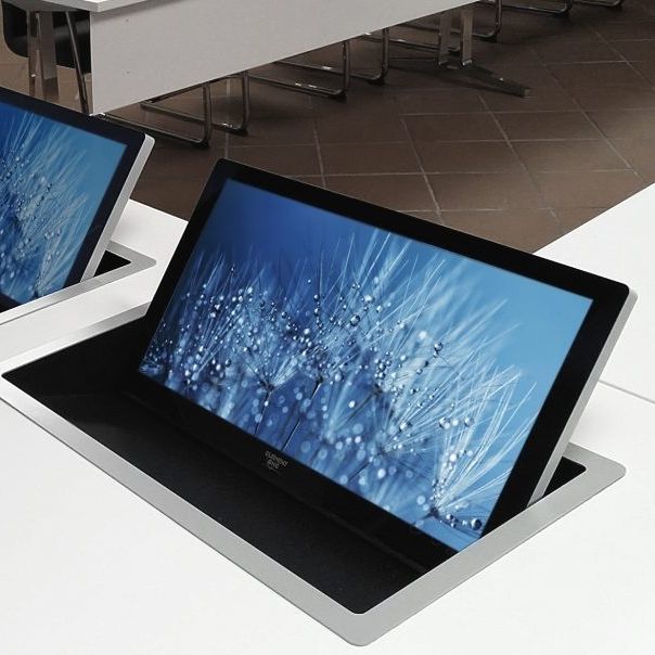 Einziehbarer monitor - TURNIS - ELEMENT ONE - Farb