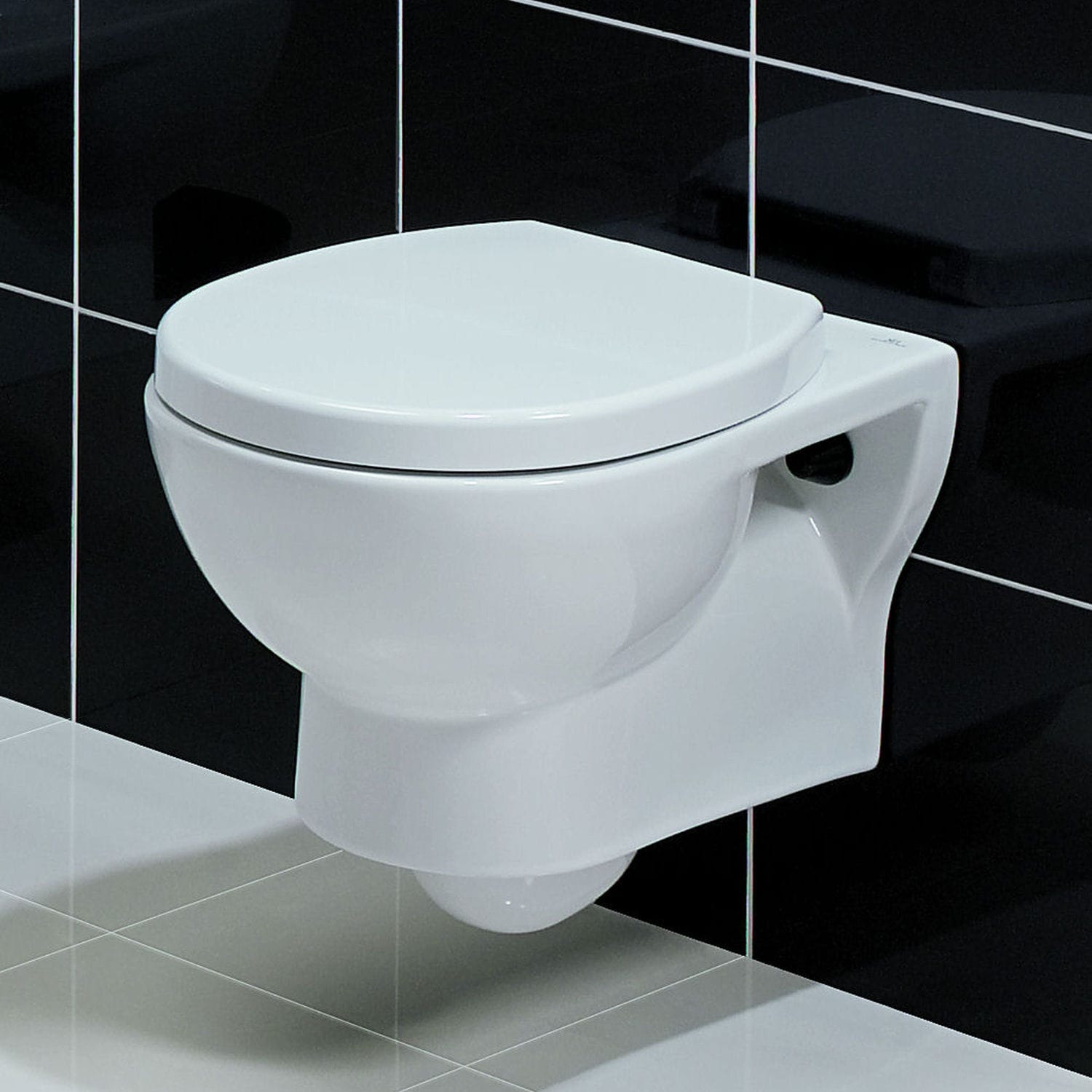 Wandhängendes WC - OPUS - Valadares - Keramik / Edelstahl / mit ...