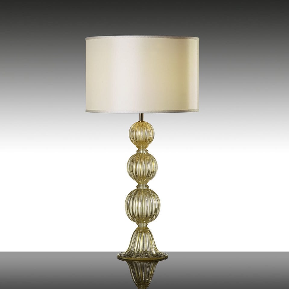 Tischlampe - THREE SPHERES - Alberto Dona - Glas / modern / mit Kabel