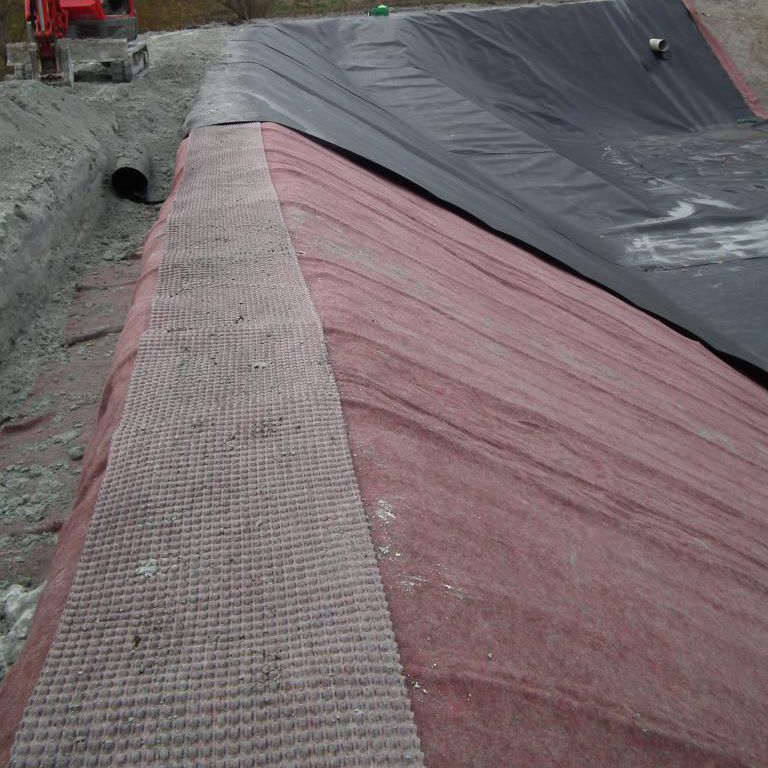 Geokomposit für Drainage - DRAINTUBE FT - Afitexinov - Schutz ...