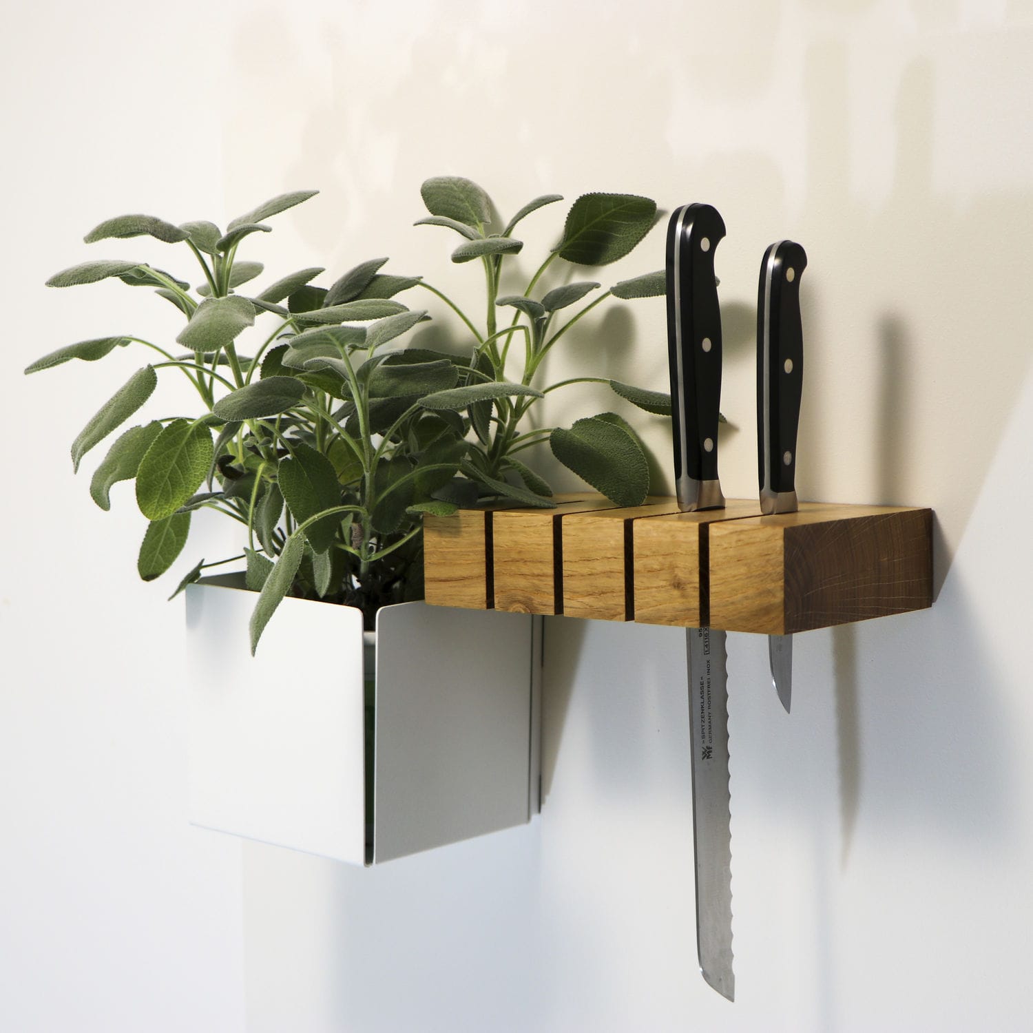 Eiche-Messerblock - W • Mini • basic - 3S design