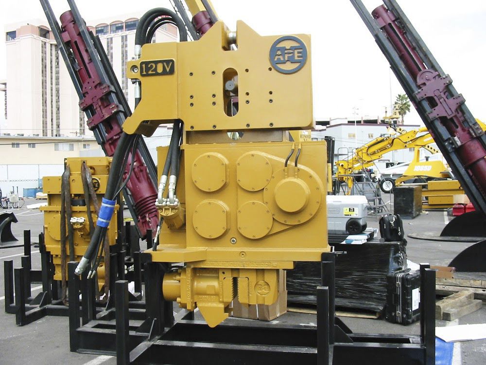 Ramme - MODEL 120 VM - American Piledriving Equipment Inc.
