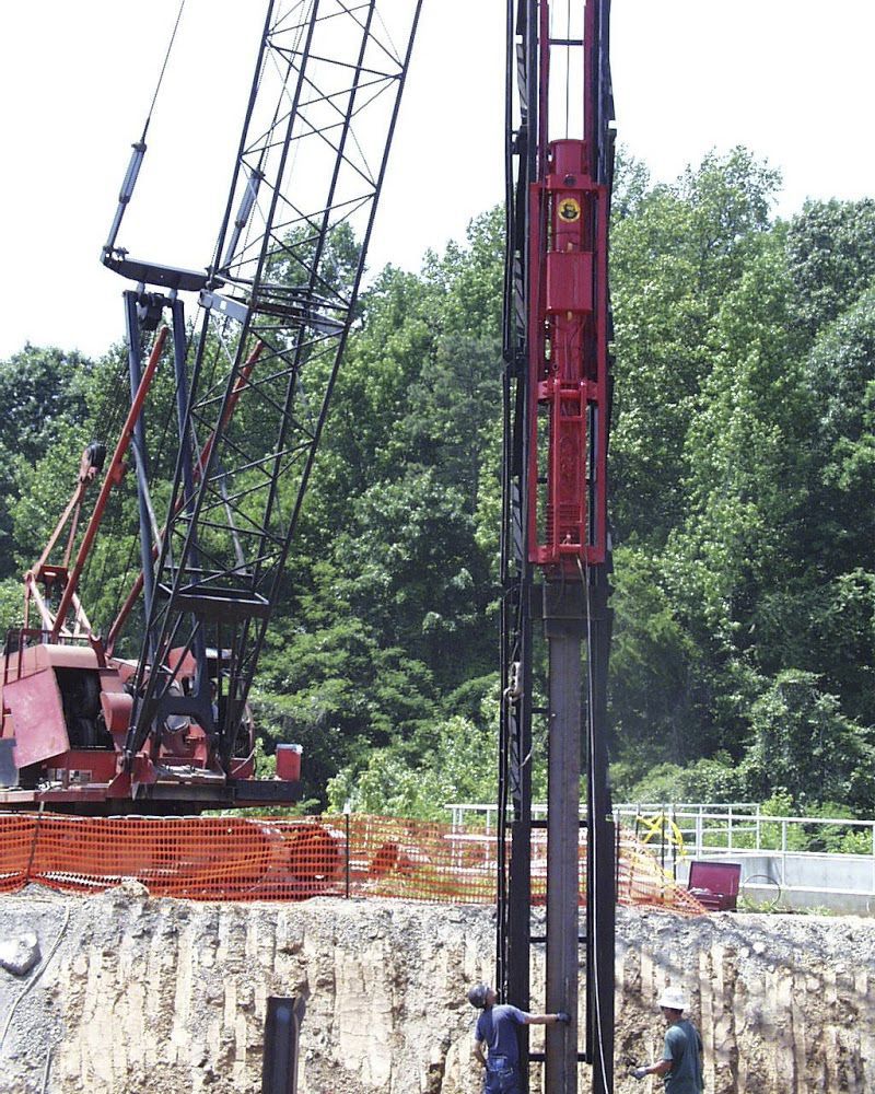 Dieselramme - MODEL D12-42 - American Piledriving Equipment Inc.