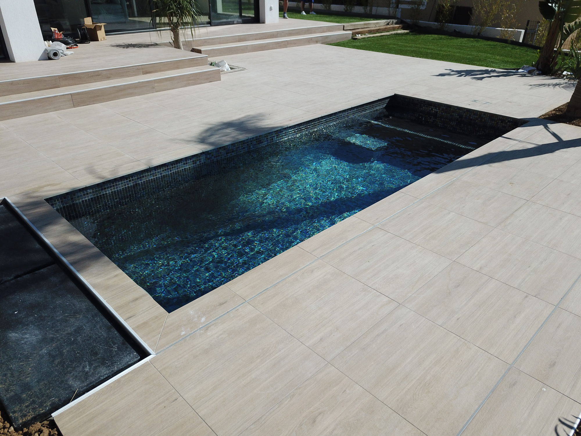 Swim Spa / einbaufähig - SWIM - Tilestone Pools one piece tiled pools ...