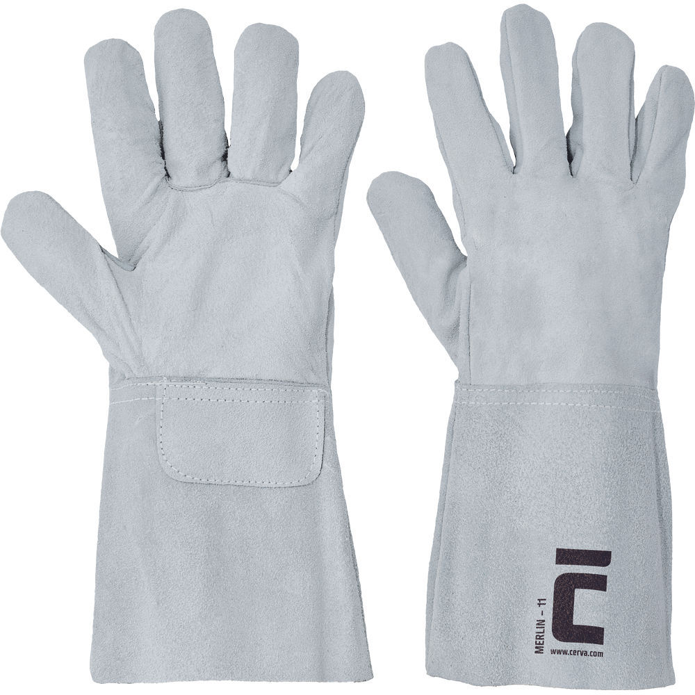 Chemikalienbeständiger Handschuh - MERLIN - Cerva Group - Leder