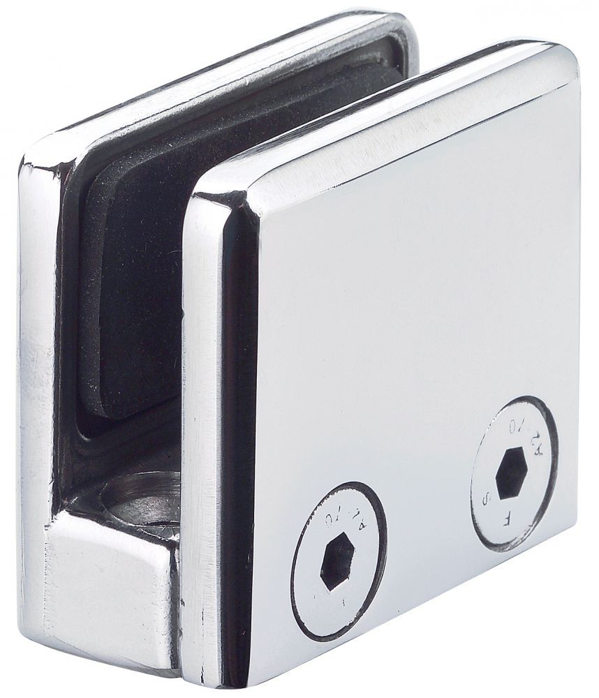 Edelstahl-Glasklemme - PZ-1 - CBM /Group Blamar - für Paneele / für ...