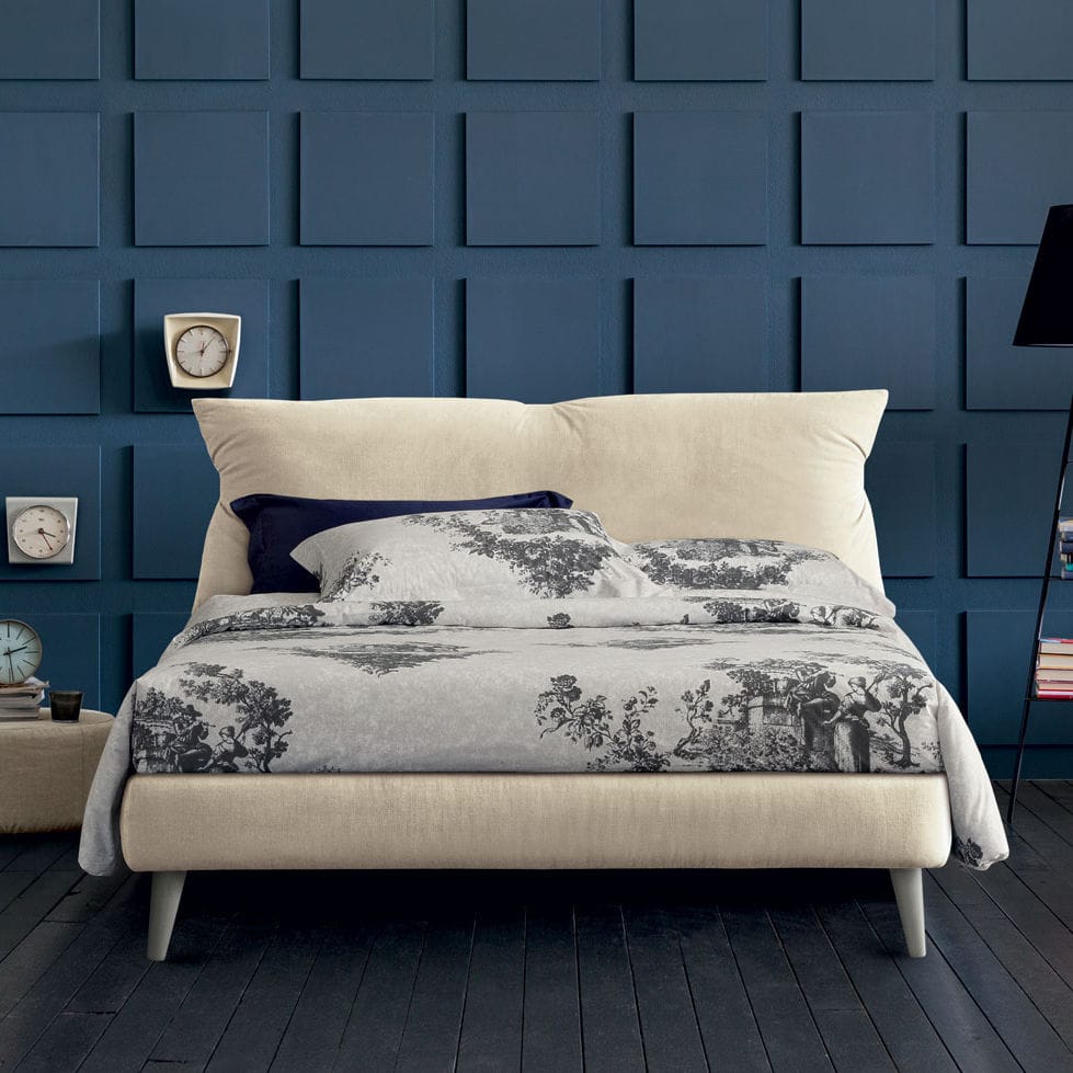 Doppelbett - DAN - OGGIONI - Einpersonen / modern / Polster