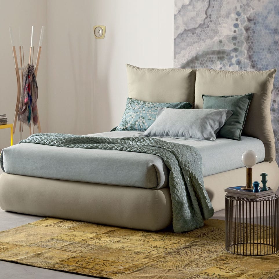 Doppelbett - HAMILTON - OGGIONI - modern / Polster / Kopfteil