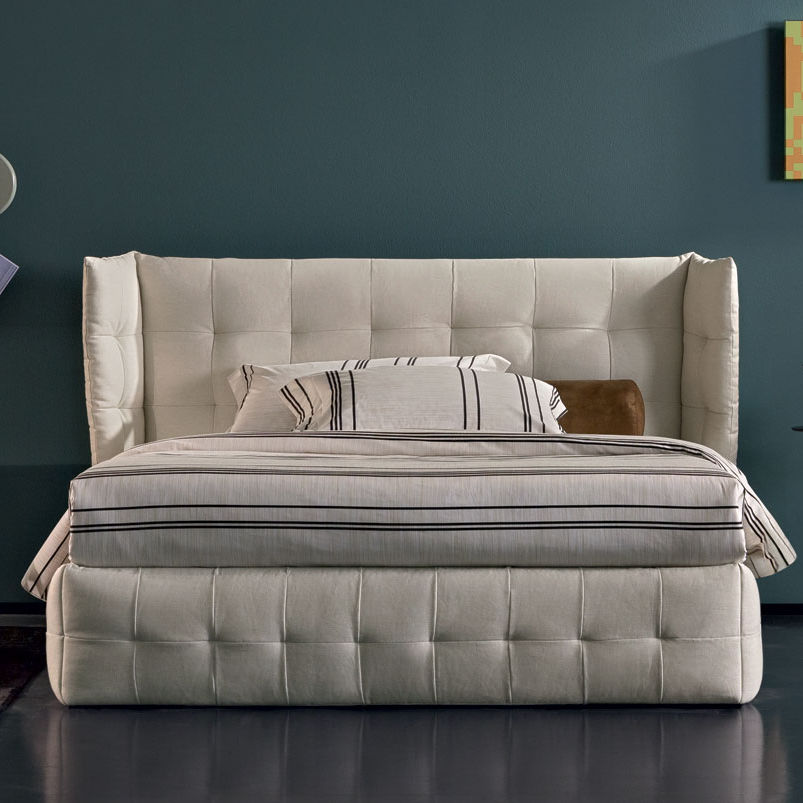 Doppelbett - TASTE QUILT - OGGIONI - modern / Polster / Kopfteil