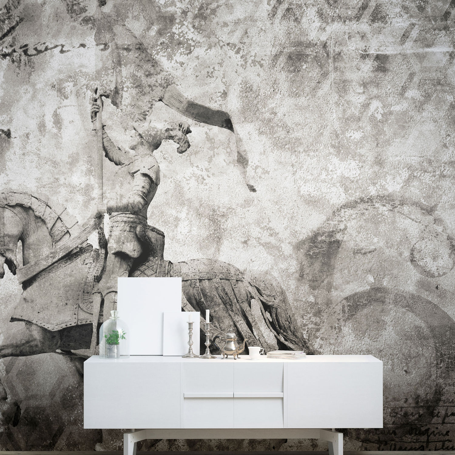 Moderne Tapete - CLOPPE - INSTABILE LAB - Kunstdruck / bedruckt