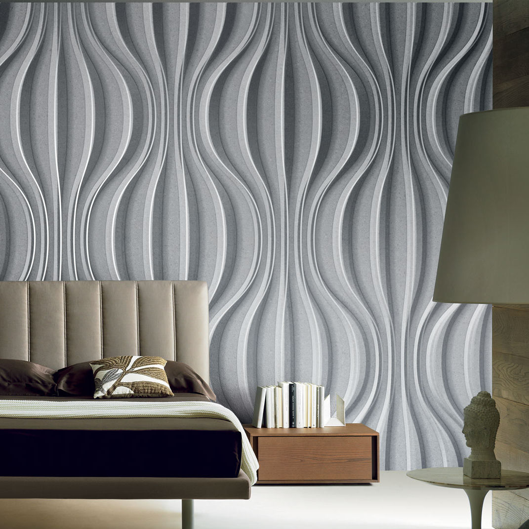 Moderne Tapete - ONDULA - INSTABILE LAB - Motiv / bedruckt