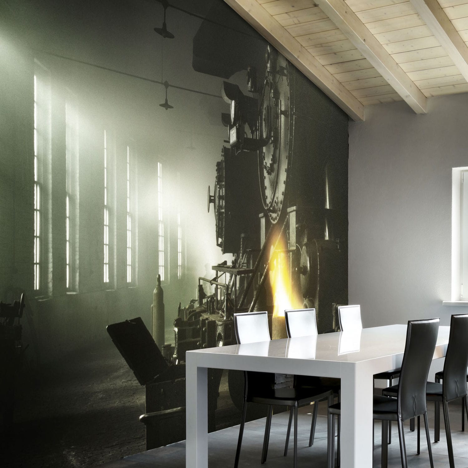 Moderne Tapete - ABBY - INSTABILE LAB - Szenen / bedruckt