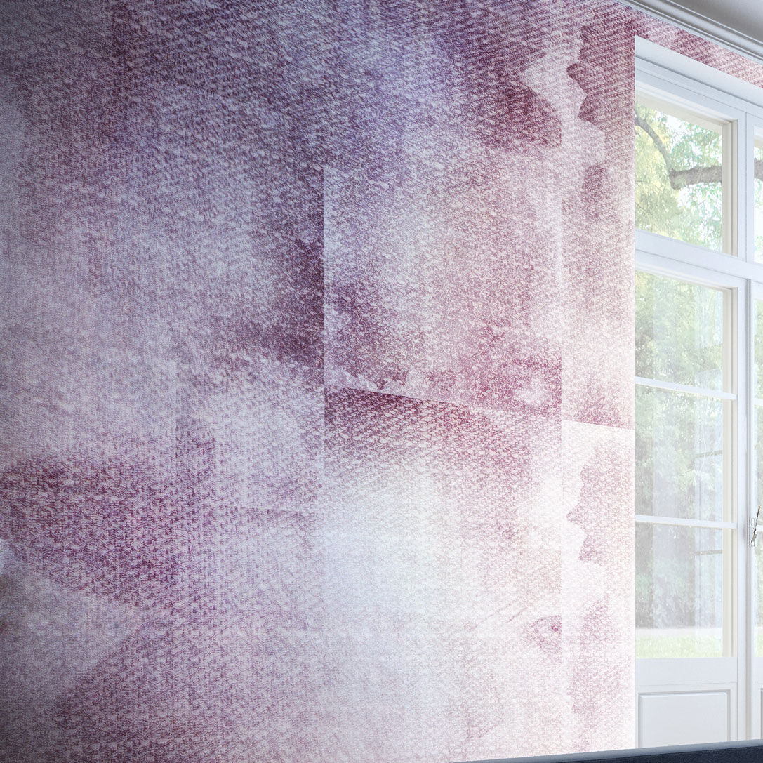 Moderne Tapete - AQUOS - INSTABILE LAB - einfarbig / bedruckt