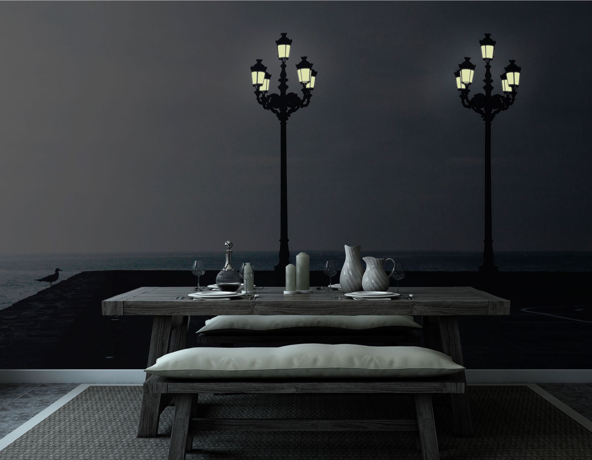 Moderne Tapete - LIGHT+LIGHT - INSTABILE LAB - Szenen / LED