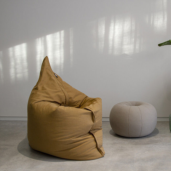 Moderner Sitzsack - BIG BAG - OGO - Stoff / blau / grün