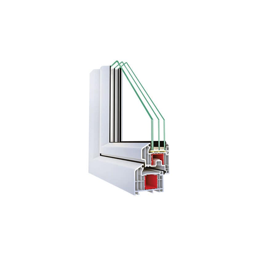 PVC-Fensterprofil - Maxi Plus - ASAŞ Veratec - wärmeisoliert / Akustik ...