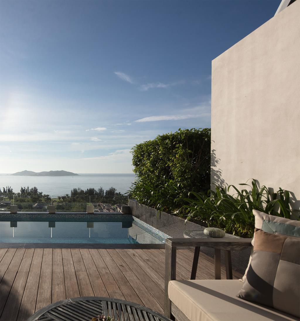 Bambus-Terrassendiele - XD series - dasso - Holzoptik / gerillt / Clip ...