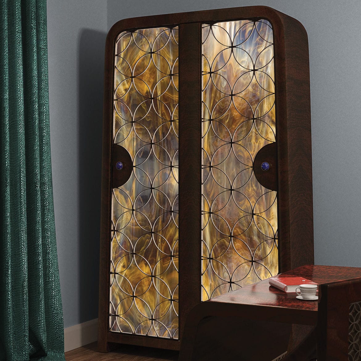 Kleiderschrank / Art Deco - MARRAKECH CLASSIC - Thomas Mucha - Eiche ...