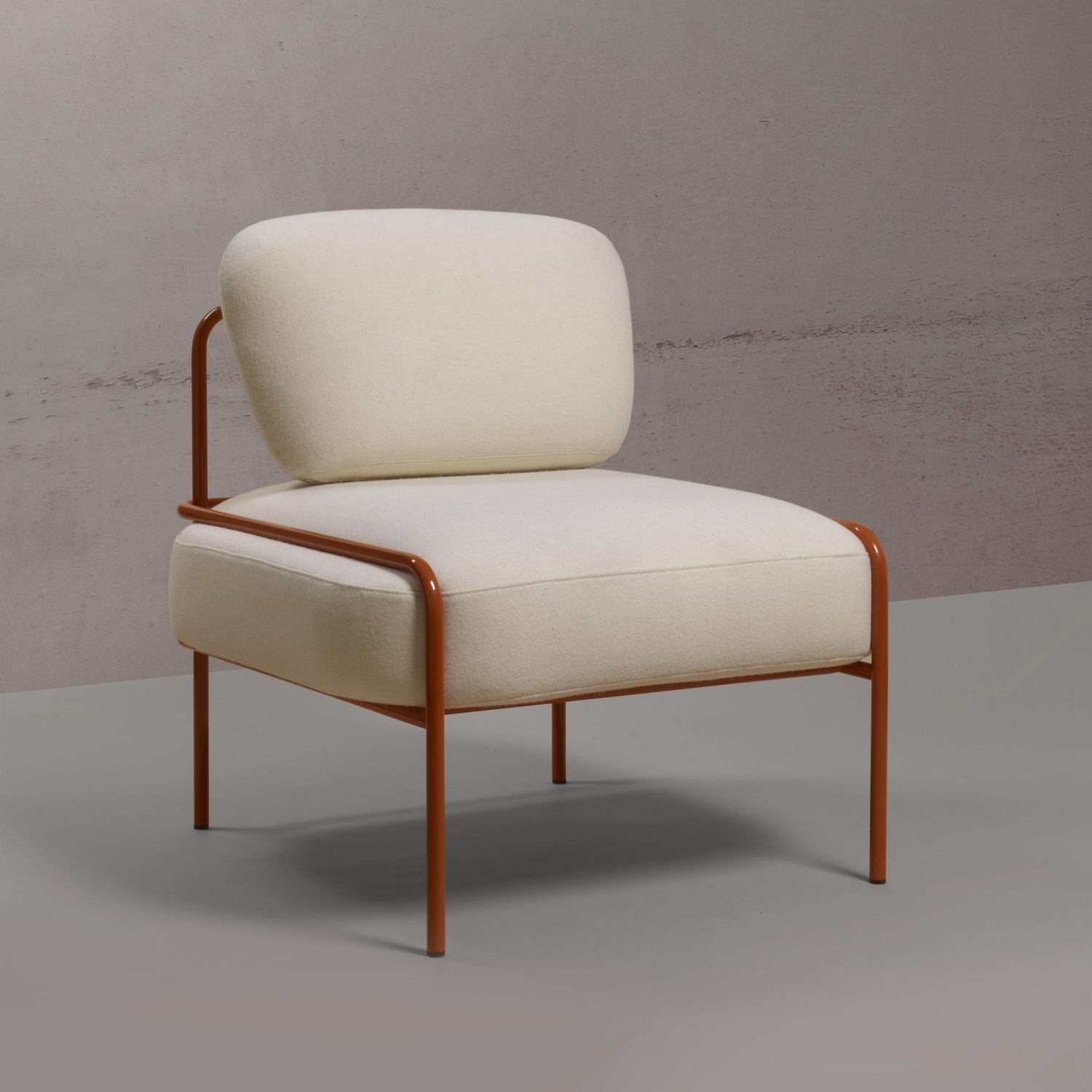 Moderner Kaminsessel - LAIME 42 - NOMA Editions - Stoff / Stahl / mit ...