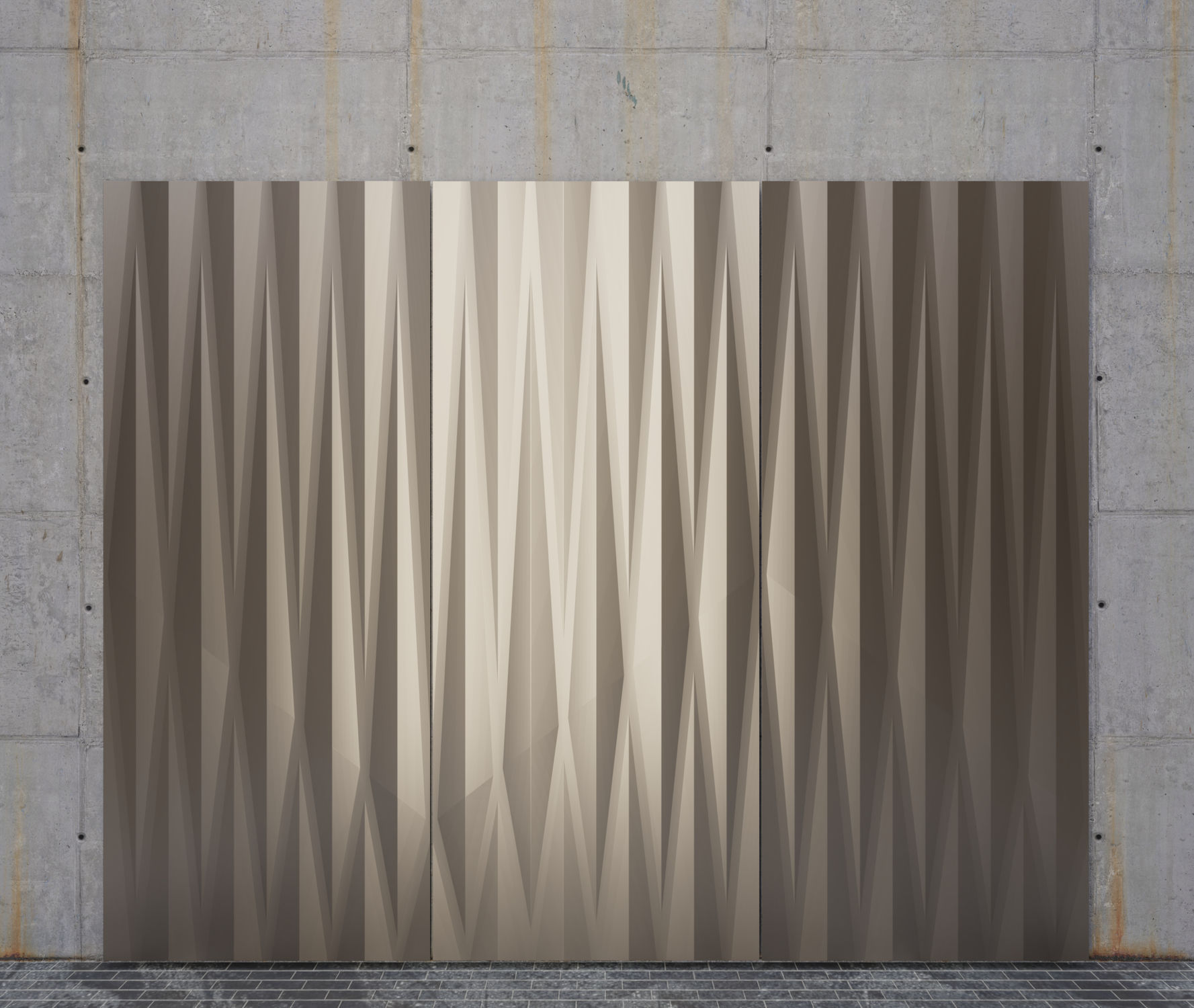Perforiertes Metallblech - BT-3D 860 Zig Zag - Binder Parametric Metal ...
