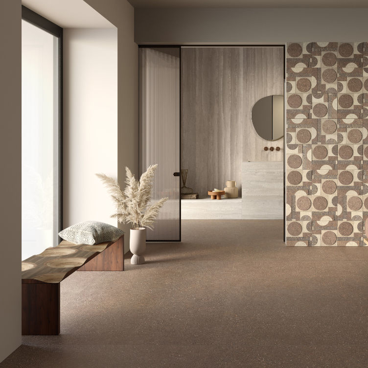 Fliesen für den Innenraum - ARGILLA - CEDIT - für Außenbereich / für Wohnzimmer / für Küche