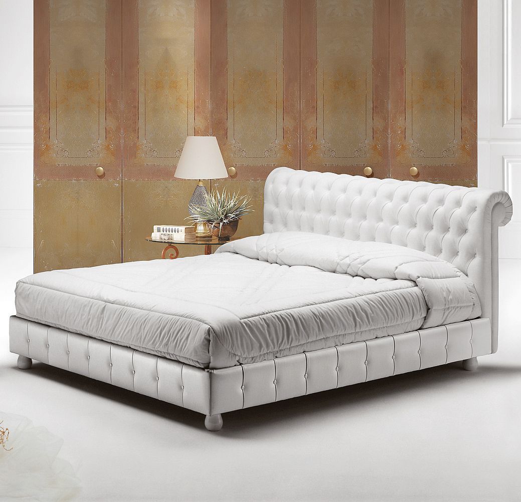 Doppelbett - cester - DI MARCO INTERIOR SOFA - klassisch / Polster ...