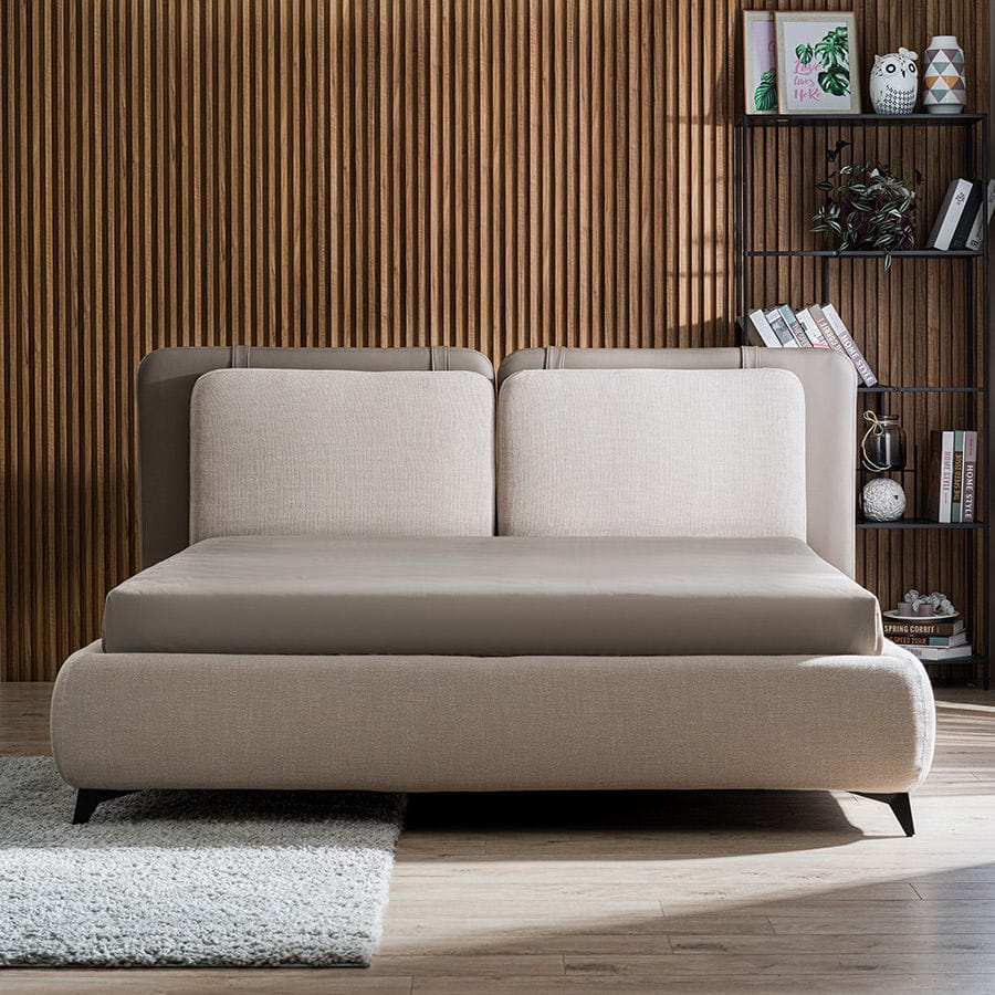 Doppelbett - Dylan - FPM TUTTOMOBILI - modern / Polster / Kopfteil