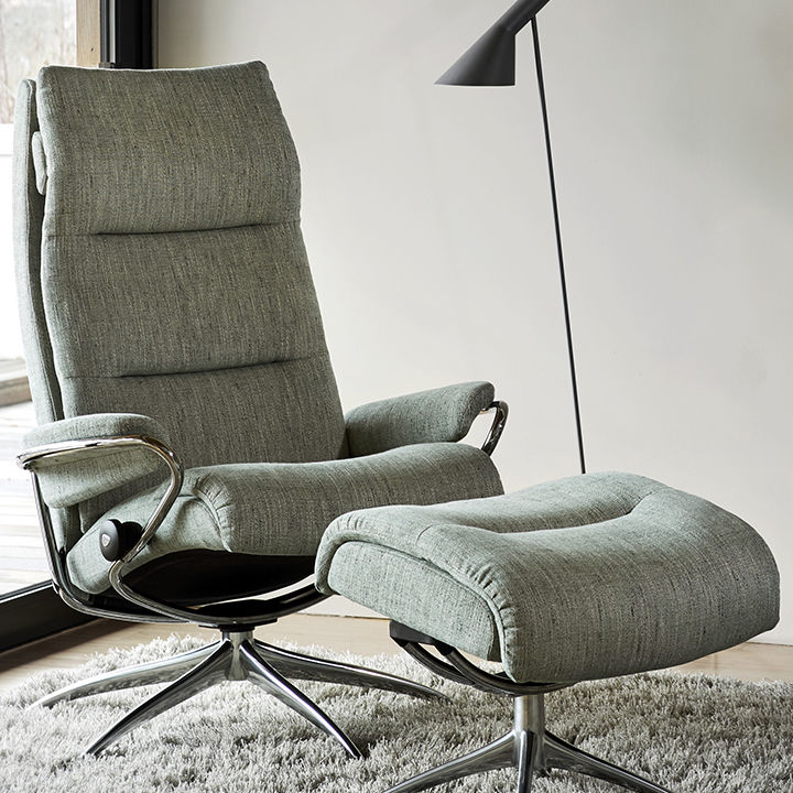 Moderner Relaxsessel - TOKYO - Stressless - Leder / Stoff / schrägstellbar