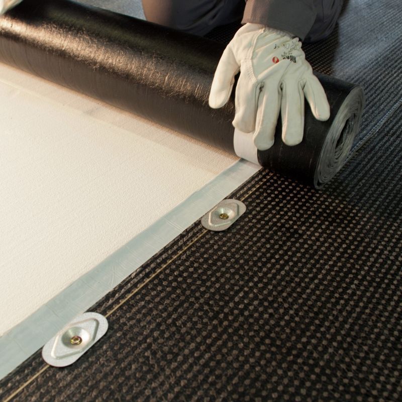 Asphaltabdichtung für Dachterrasse - TOPFIX® SPF - AXTER - zweischichtig