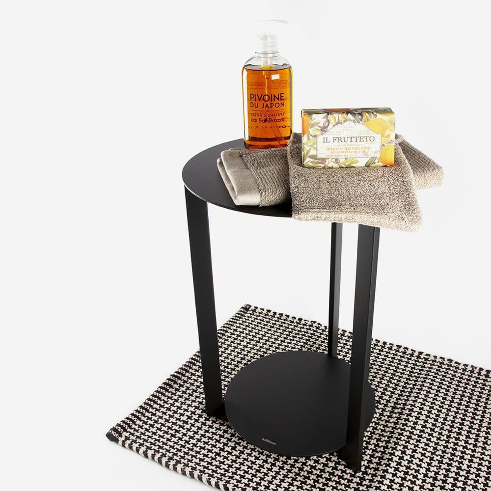 Moderner Duschhocker - ASTER - BATH BAZAAR - Stahl / Gestell aus ...