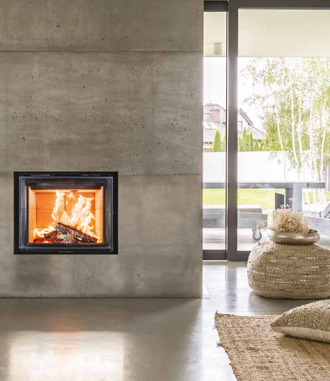 Holzkamin - CONCEPT 690 - BODART & GONAY - Einbau / für Wandmontage ...