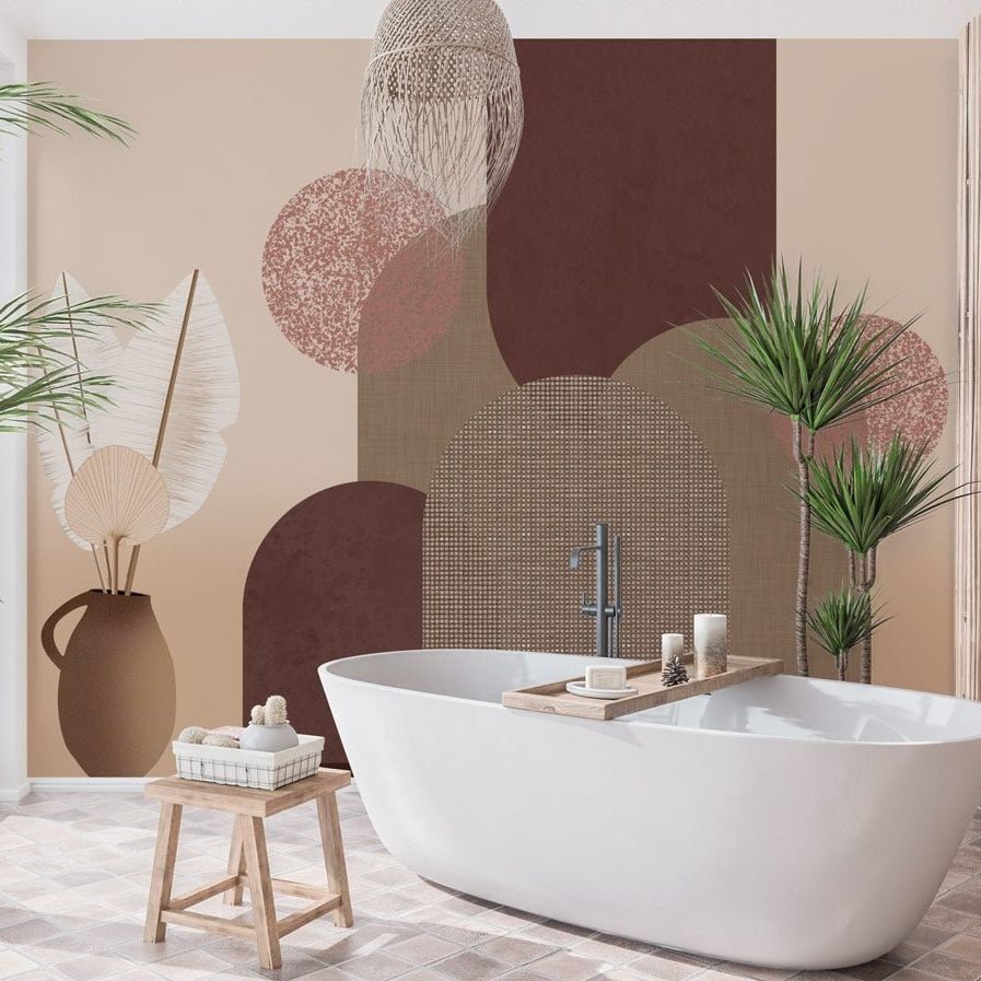 Moderne Tapete - design - MuralConcept - Vlies / Panorama / Art-Déco-Muster